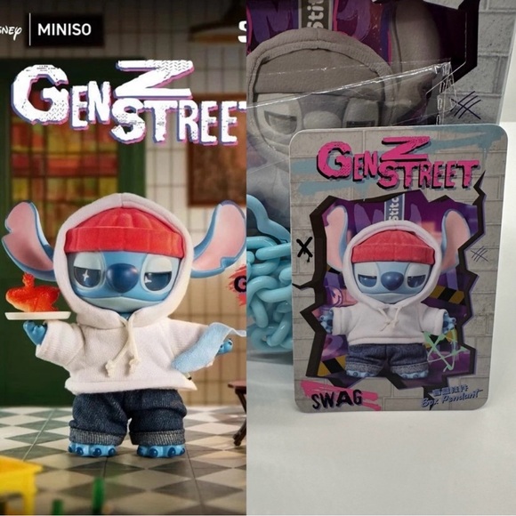 Miniso | Toys | Miniso Gen Z Street Confirmed Swag Figure Keychain In ...